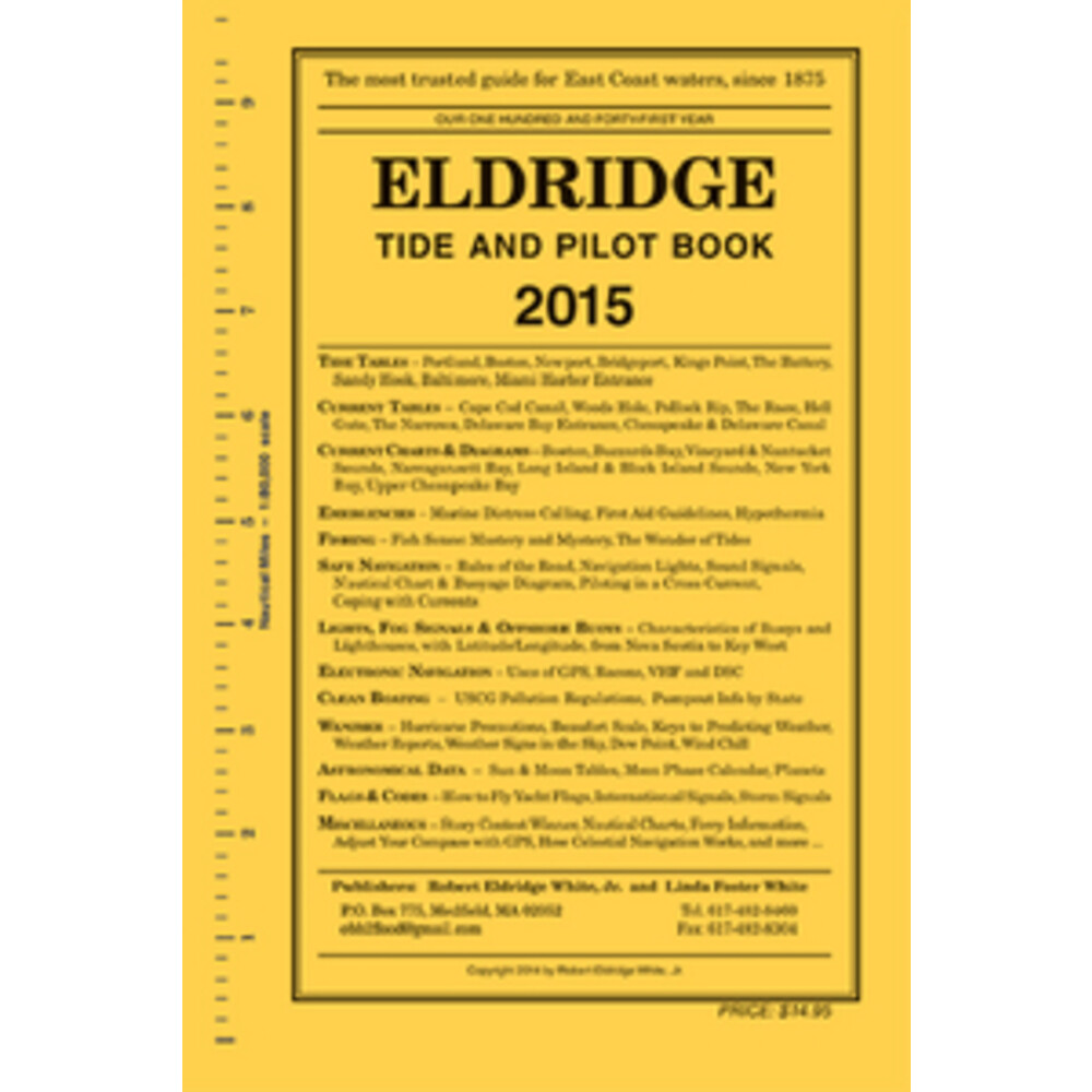 R.E. White Tide Books ETPB Tide&Pilot Book Atlantic Coast Navigation ...