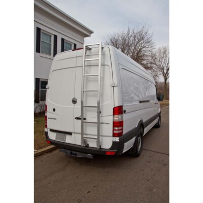 Prime Design Van Rear Door Ladder for Mercedes Sprinter 2007 & Newer w ...