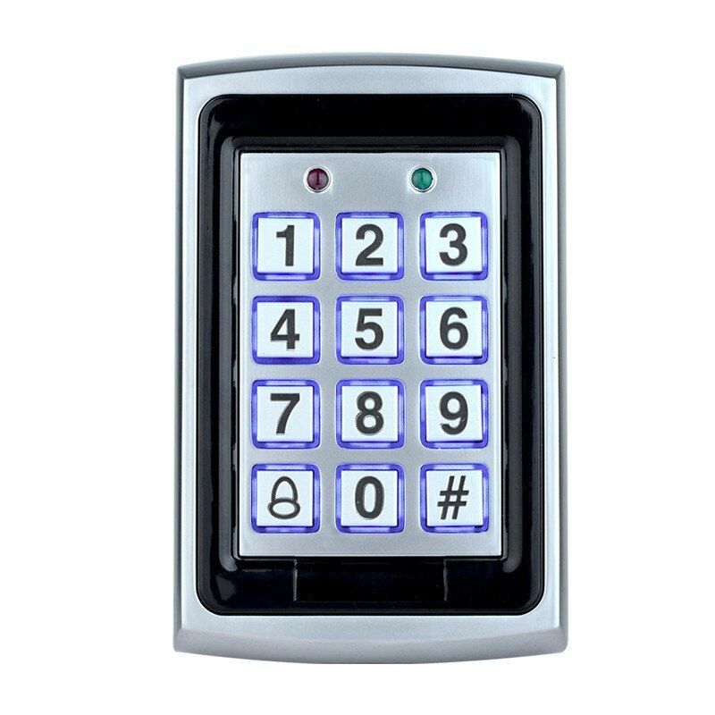 RFID Metal Access Control Keypad Waterproof Cover Contactless Door ...