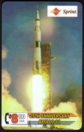 Nasa Anniv. De Apollo 11 Lunaire Atterrissage : Fusée Blasting D ...