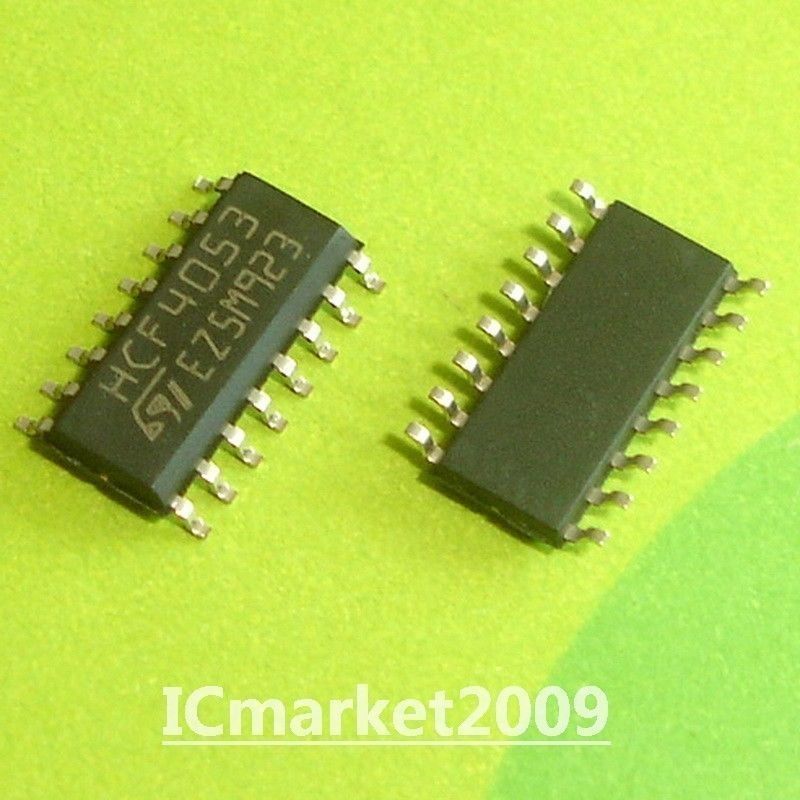 20 PCS HCF4053M SOP-16 HCF4053 HCF4053M013TR Analog Multiplexers ...