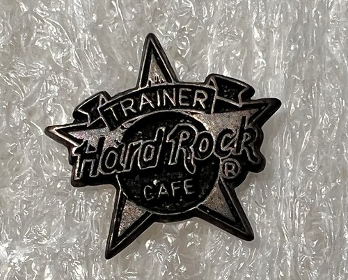 RARE VINTAGE HARD ROCK PIN- STAFF TRAINER PIN- Lt 37 | eBay