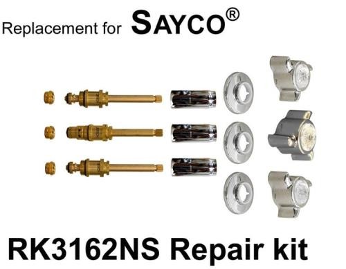 For Sayco RK3162NS 3 Valve Rebuild Kit | eBay