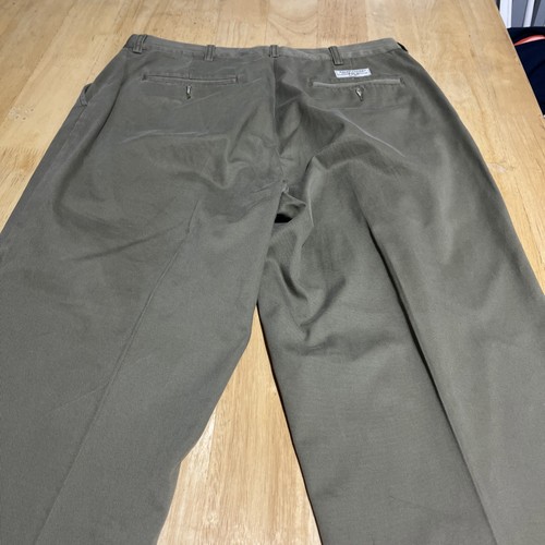 Vintage Polo Ralph Lauren Prospect Pants 36x34 Green Olive Pleated 90s ...