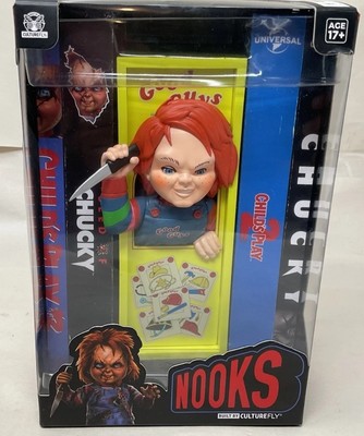 Chucky Child’s Play 2 Horror Book Shelf Nooks Collectible CultureFly ...