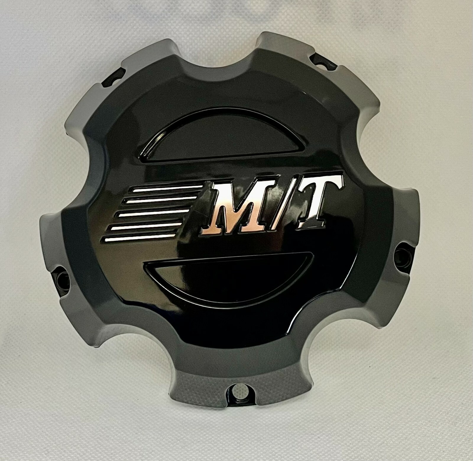 MICKEY THOMPSON SIDE BITTER BLACK PLASTIC BOLT ON CAP # 1045 FITS 5 X 5 ...