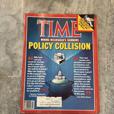 Time Magazine April 23 1984 / Walter Mondale, Goldie Hawn, Anthony ...