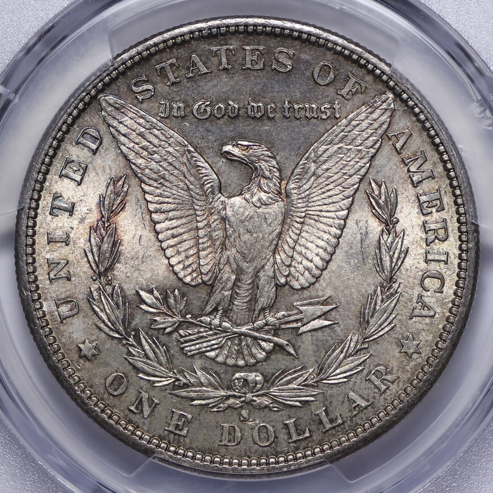 BU 1881-S Morgan Silver Dollar PCGS MS62 Toned JLA | eBay