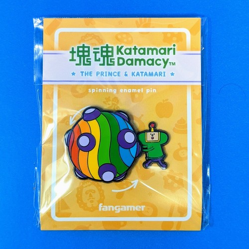 Katamari Damacy The Prince & Katamari Spinning Rolling Ball Enamel Pin ...