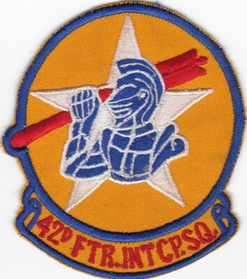 USAF 42D Fighter Interceptor Squadron Patch N-9 | eBay