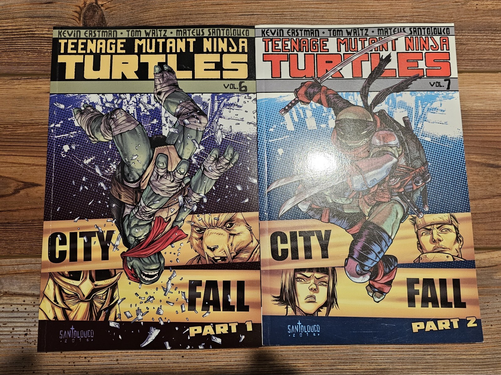 Teenage Mutant Ninja Turtles IDW comics, graphic novels, multiple books ...