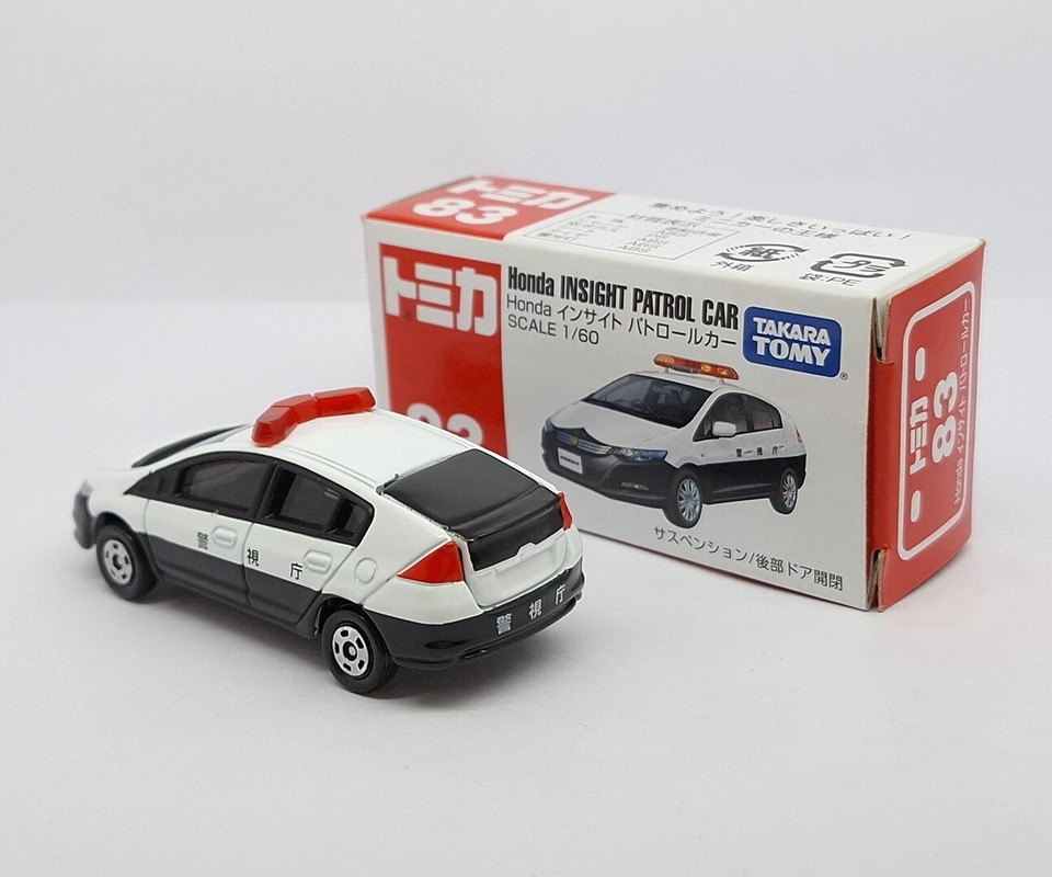 TOMICA 83 HONDA INSIGHT PATROL CAR 1/60 TOMY DIECAST CAR NEW POLICE | eBay
