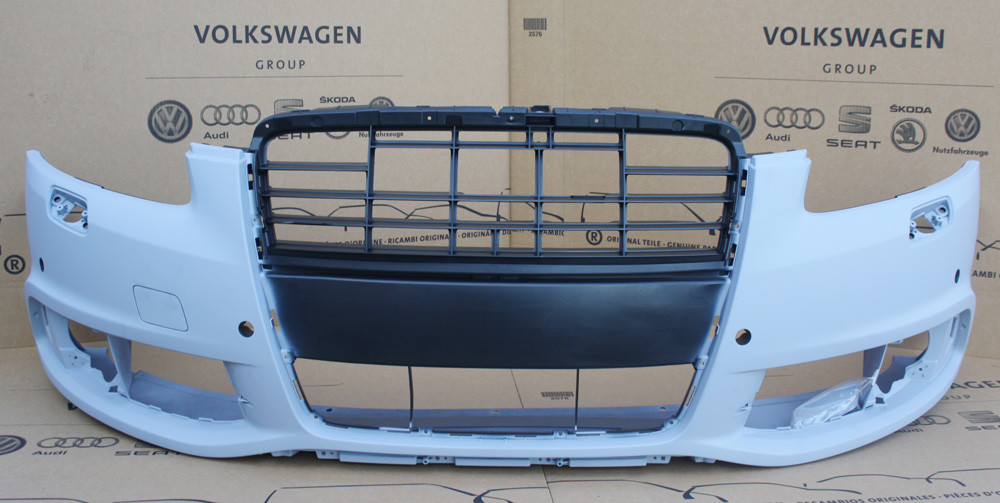 NEU Stoßfänger vorn Original Audi A6 4F S-Line Exterieur Tuning ...