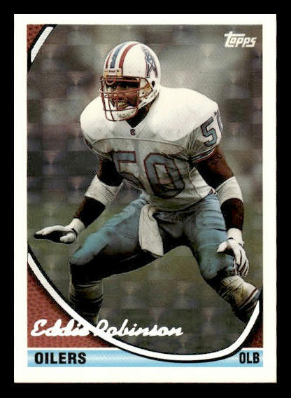 1994 Topps #286 Eddie Robinson Special Effects Houston Oilers | eBay