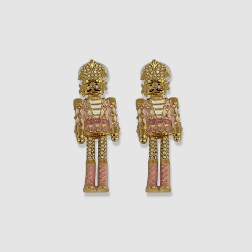 Baublebar Womens Gold Winter Soldier Nutcracker Drop Earrings | eBay