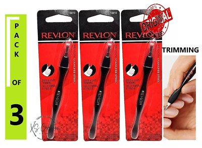 Revlon Cuticle Trimmer with Cap Quick-Easy Cuticle Nails Trimming 16610 ...