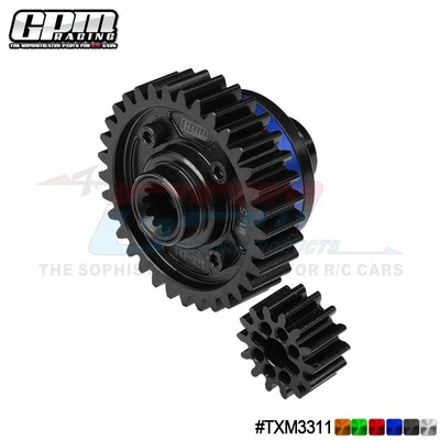 GPM Carbon Steel +7075 Alloy Center Complete Differential For TRAXXAS X ...