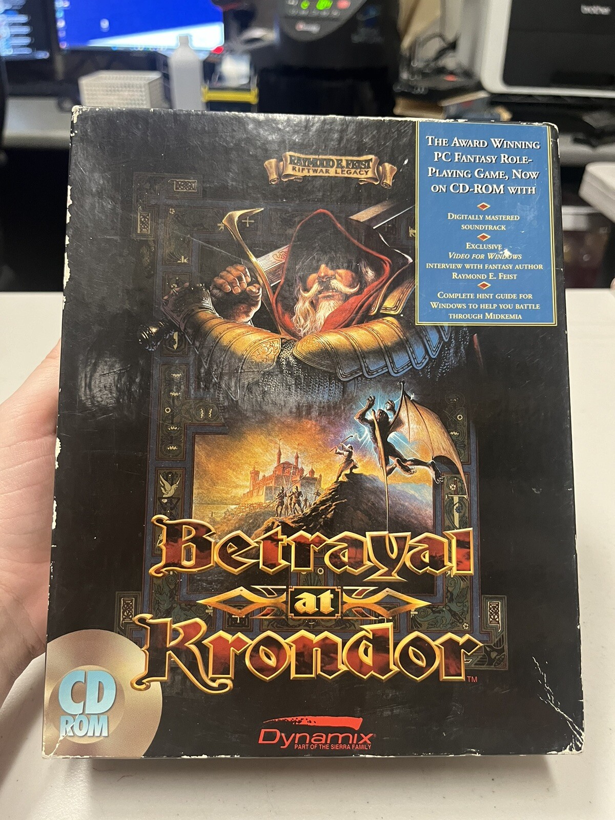 Betrayal at Krondor MS-DOS CD-ROM PC Game BOX AND MANUALS ONLY | eBay