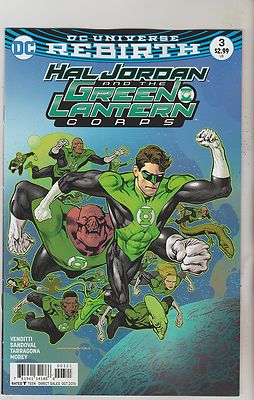 DC COMICS HAL JORDAN & GREEN LANTERN CORPS #3 OCTOBER 2016 REBIRTH ...