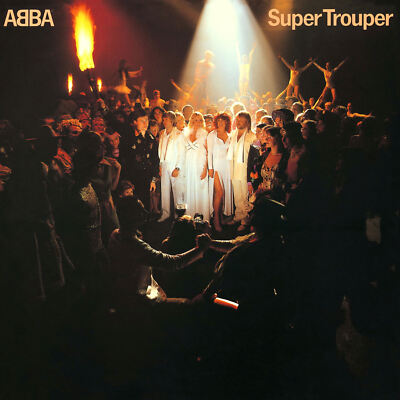 ABBA "SUPER TROUPER" .. Retro Album Cover Poster Various Sizes | eBay