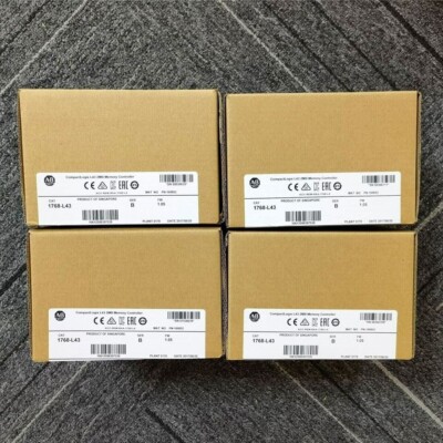 New Factory Sealed AB 1768-L43 / B CompactLogix L43 Controller PLC ...