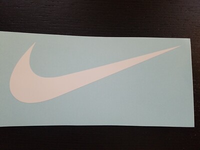 Nike Swoosh Logo Basketball Sport Vinyl Decal Car Truck Windows Bumper ...