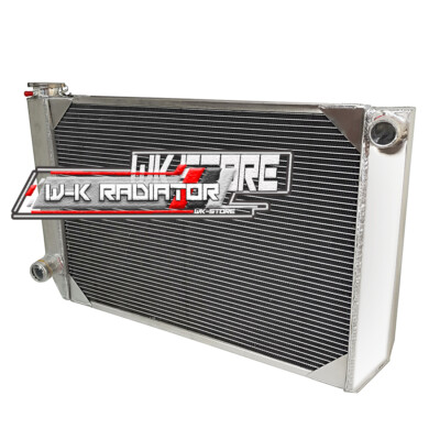 Universal 2 Row Aluminum radiator for Ford Mopar 31x19x2.2 Crossflow ...
