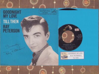Peterson, Ray - Goodnight My Love RCA 7635 PS Vinyl 45 rpm Record | eBay