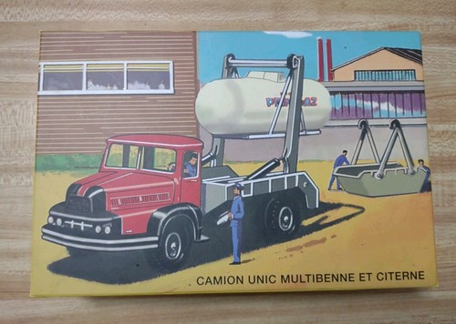 NIB Dinky Toys 805 Truck Unic Multibenne Marrel and tank Primagaz ...