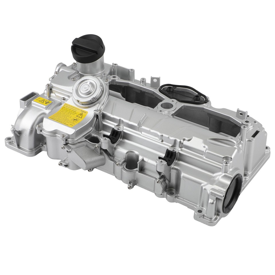 Aluminum Valve Cover Kit w/ Gasket Cap for BMW N20 320i 328i 528i X3 X5 ...