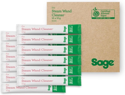 Sage - Steam Wand Cleaner for Sage Coffee Machine Milk Frothers, 6 ...