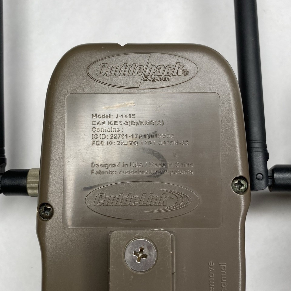 Lot of (3) Cuddeback Model J-1415 Silver Series 20MP Trail Field Camera ...