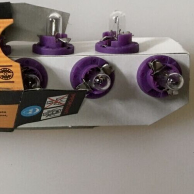 NEW PHILIPS PURPLE BAX 8.5d 12V 0.4W PART 12640CP - 10 PACK | eBay