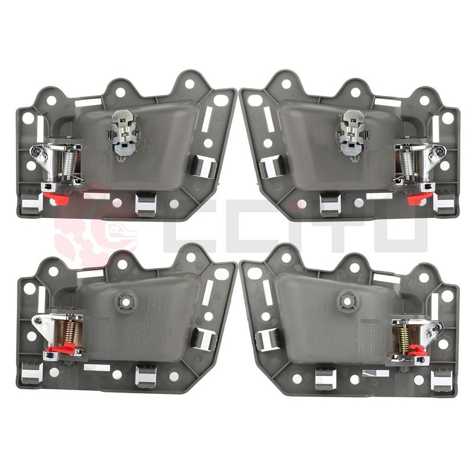 4x Inside Door Handle Front Rear LH RH For Jeep Grand Cherokee 05-10 ...