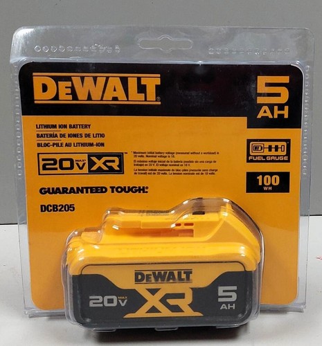 DEWALT DCB205 20V Max XR 5.0Ah Li-ion Power Tool | eBay