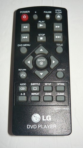 LG COV31736202 Original Remote Control for LG DVD Player Preowned | eBay