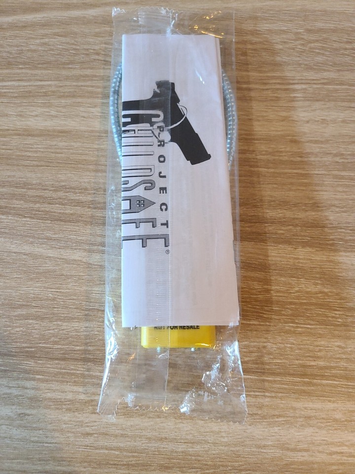 PROJECT CHILDSAFE Firearms-Guns-Weapons Cable Safety Lock Padlock New ...