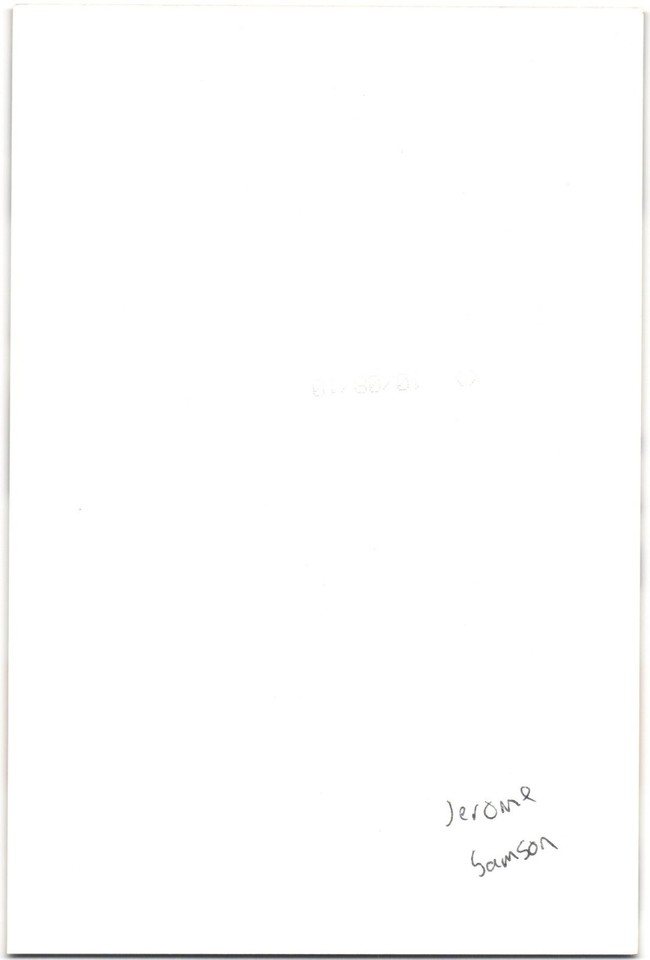 Jerome Samson Autographed 4x6 Color Photo Carolina Hurricanes White #67 ...