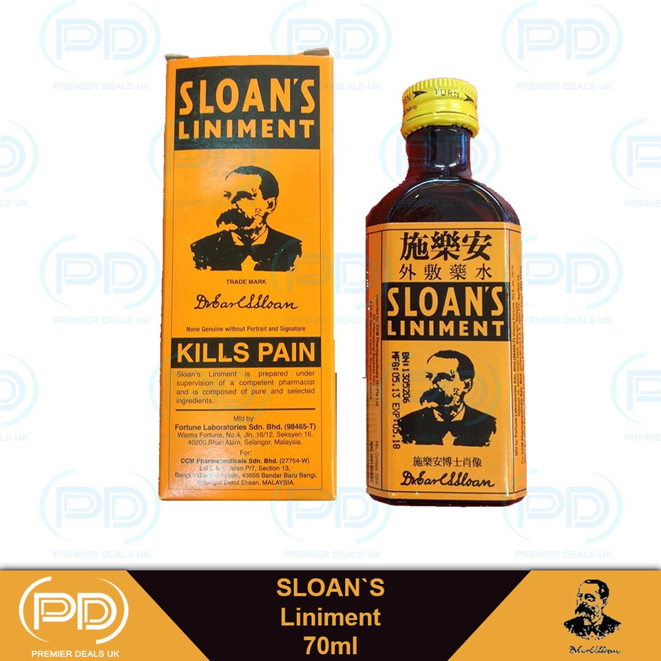 Sloan's Liniment Original Pain Relief For Muscle Pain, Sprains ...