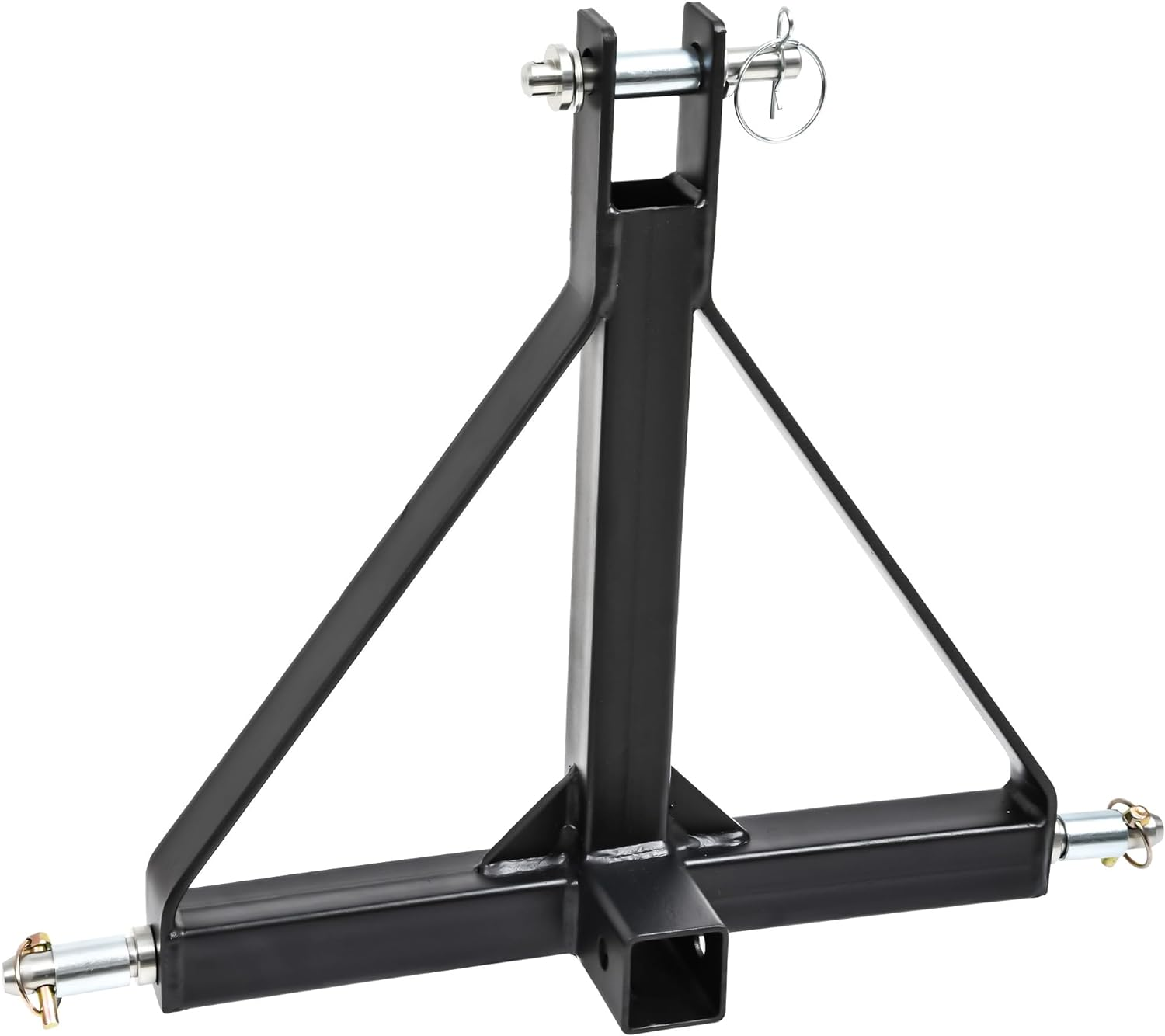 3 Point 2" Receiver Hitch Drawbar for Cat 1 W/Suitcase Weight Brackets ...