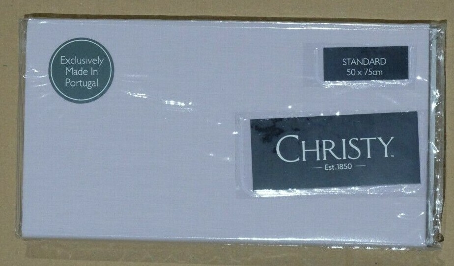 Christy PILLOW CASES 100% Cotton - MANY STYLES / SIZES | eBay UK