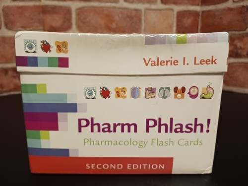 Pharm Phlash! : Pharmacology Flash Cards by Valerie I. Leek Second ...