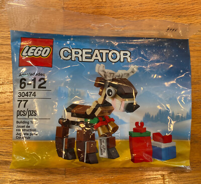 New Lego Creator Christmas Reindeer 30474 | eBay