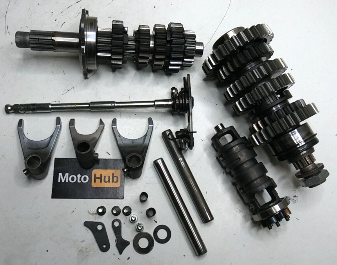 06-16 YAMAHA YZF R6 OEM ENGINE MOTOR TRANSMISSION GEAR SHIFT FORK SHAFT ...