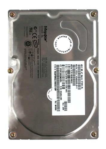 Maxtor 40gb ide, d740x-6l,mx40a040j2,sg-07j378,19k1568,rev a00 | eBay