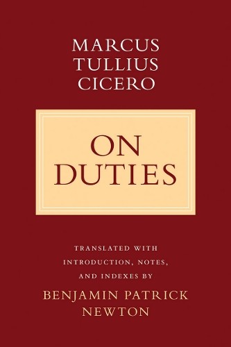 Marcus Tullius Cicero On Duties (Paperback) Agora Editions (UK IMPORT ...