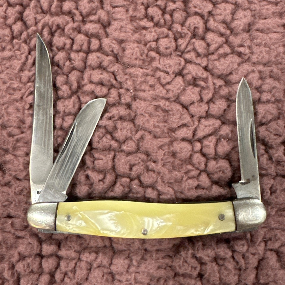 Vintage Western Boulder Colorado EO Stockman Pocket Knife #6501 3-blade ...