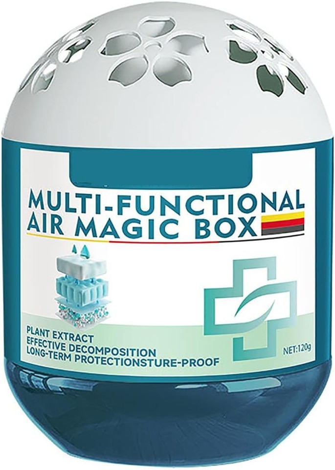 1x Indoor Air Purification Dust Removal Magic Box,Multi-functional Air ...