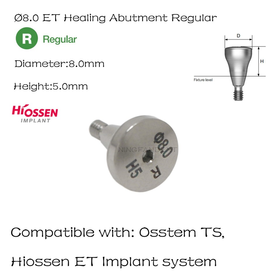 US Hiossen osstem Hex platform fits Regular/Mini Locator/Healing ...
