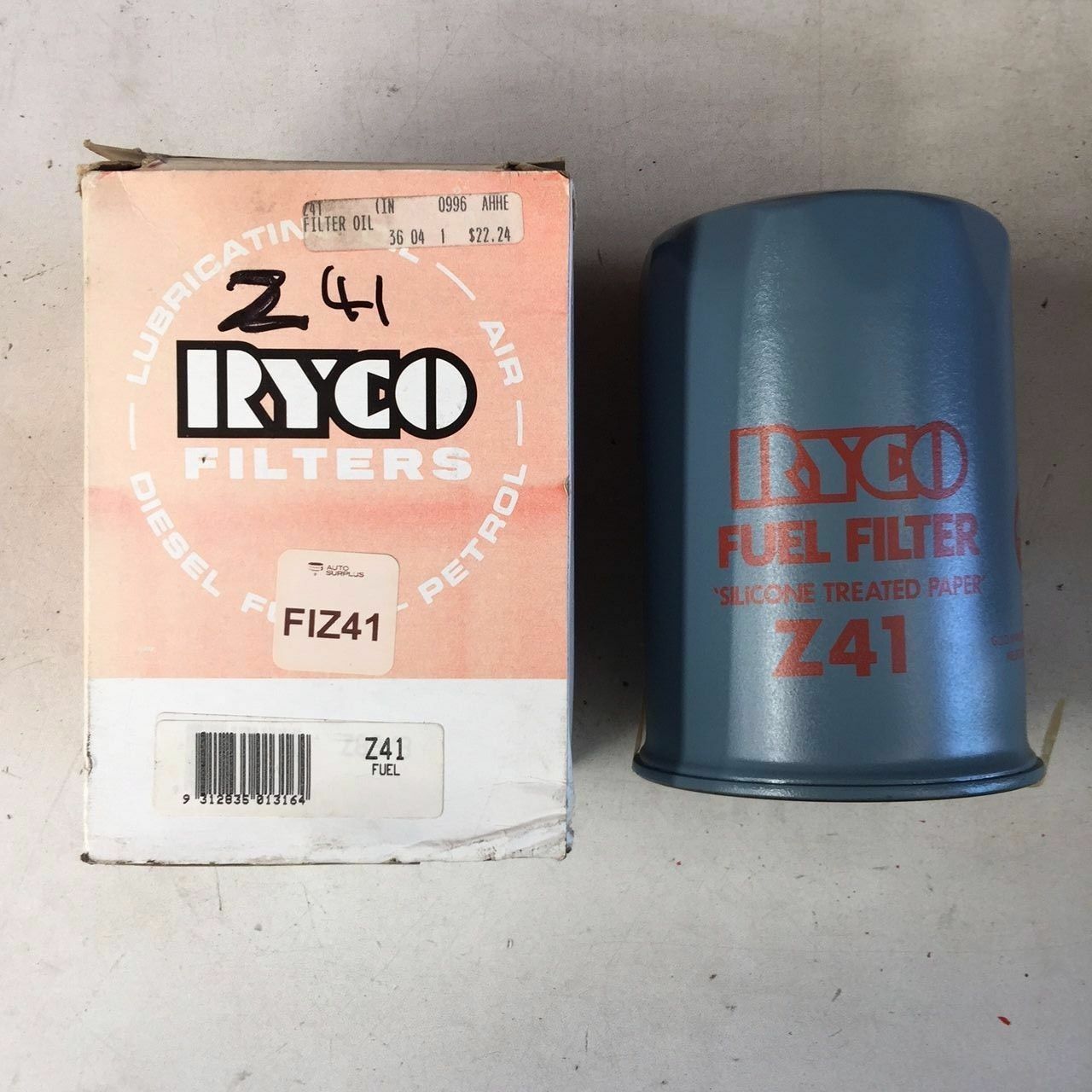 Allis Chalmers D21 HD-4 TL-545D TL-645D Ryco Fuel Filter Z41 | eBay